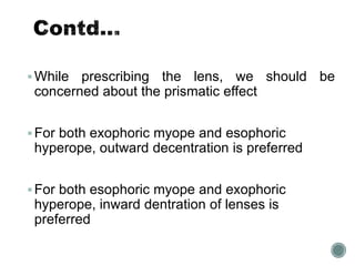 Measurement of optical center of ophthalmic lenses | PPTX | Eye and ...