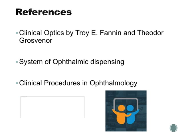 Measurement of optical center of ophthalmic lenses | PPTX | Eye and ...