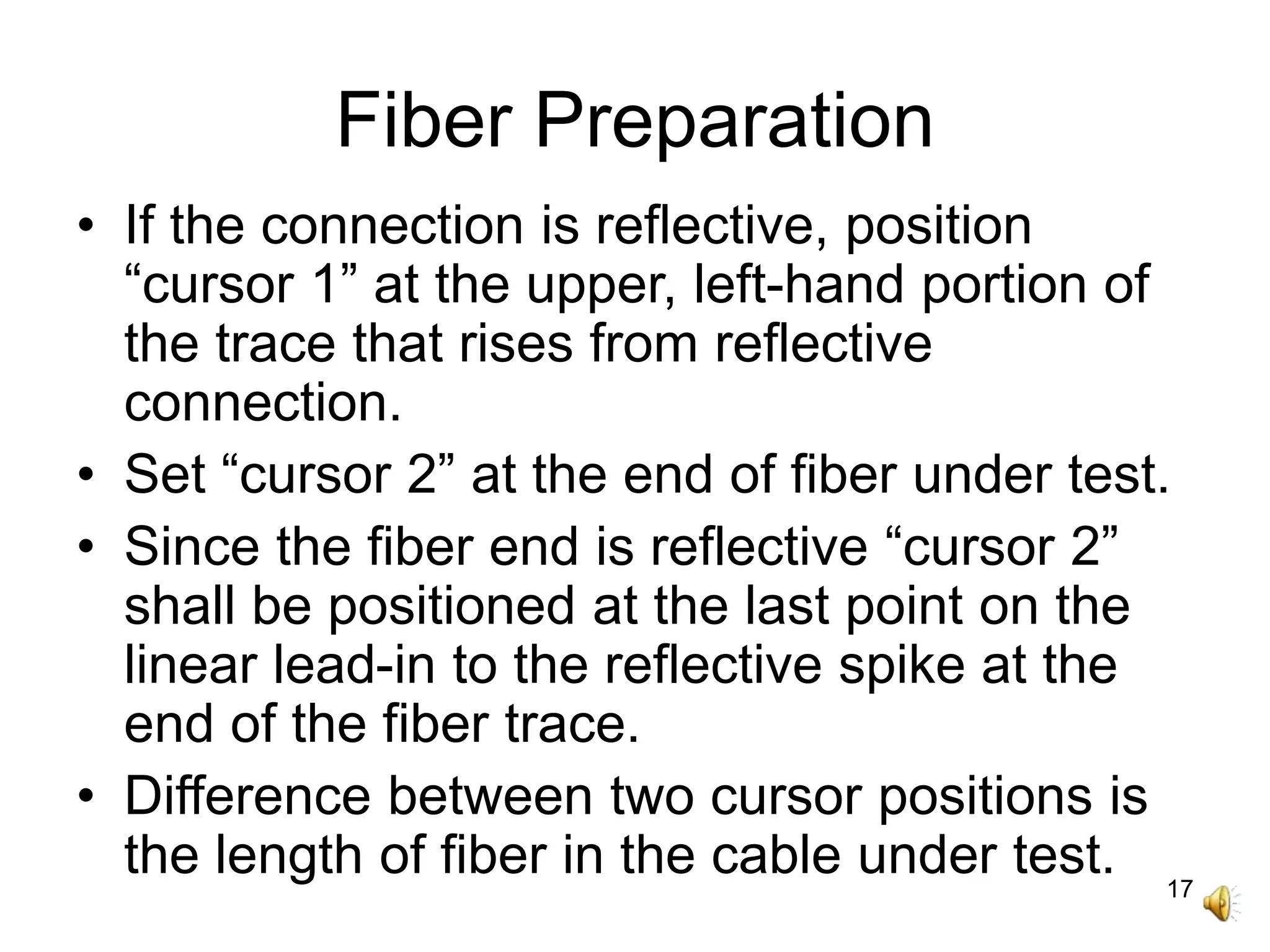 Measurement of optical fiber length | PPT