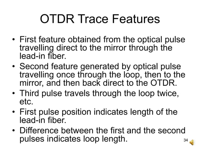 Measurement of optical fiber length | PPT