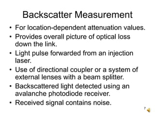 Measurement of optical fiber length | PPT