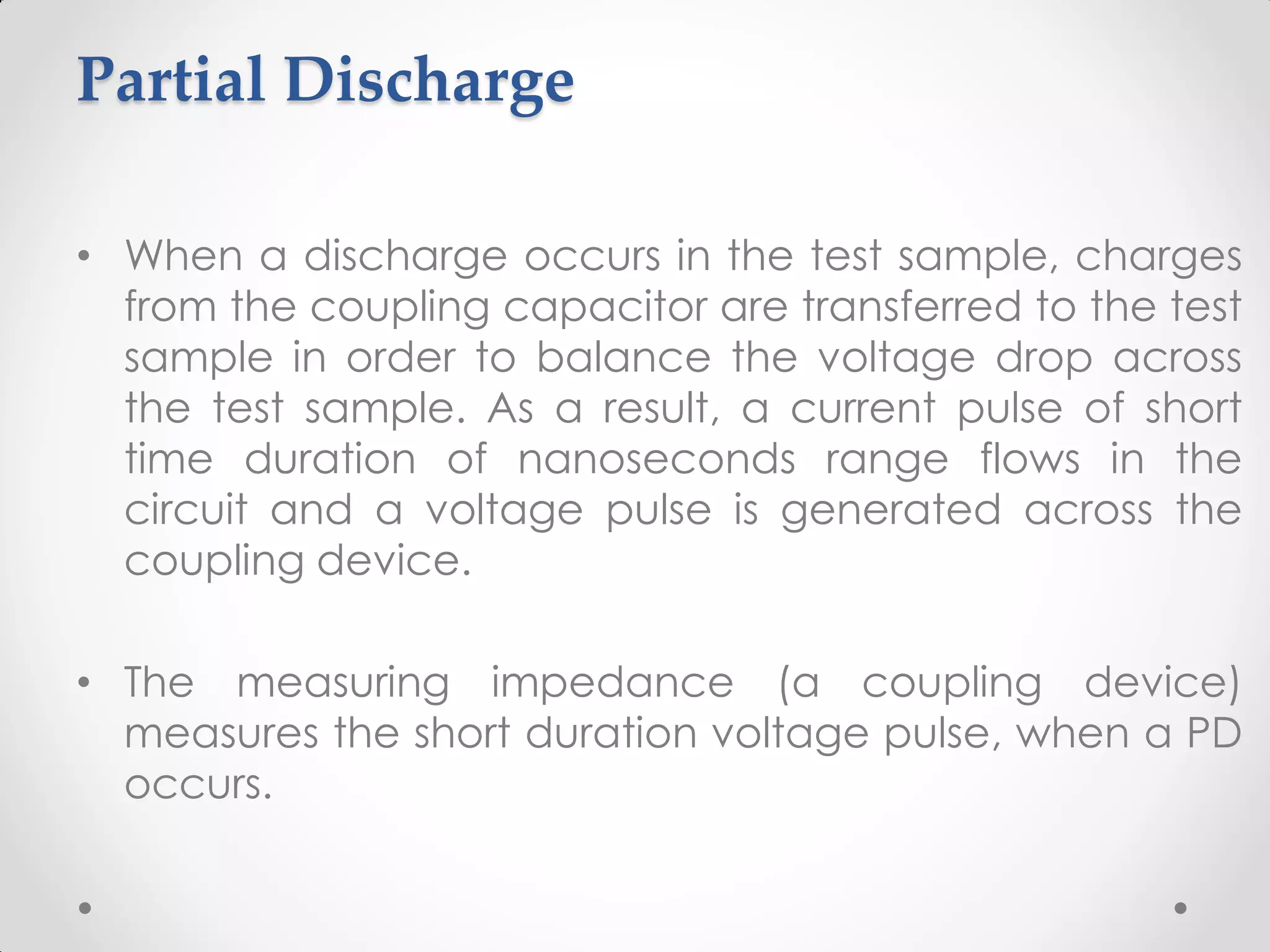 Chapter 09 - Measurement of Partial Discharge | PDF