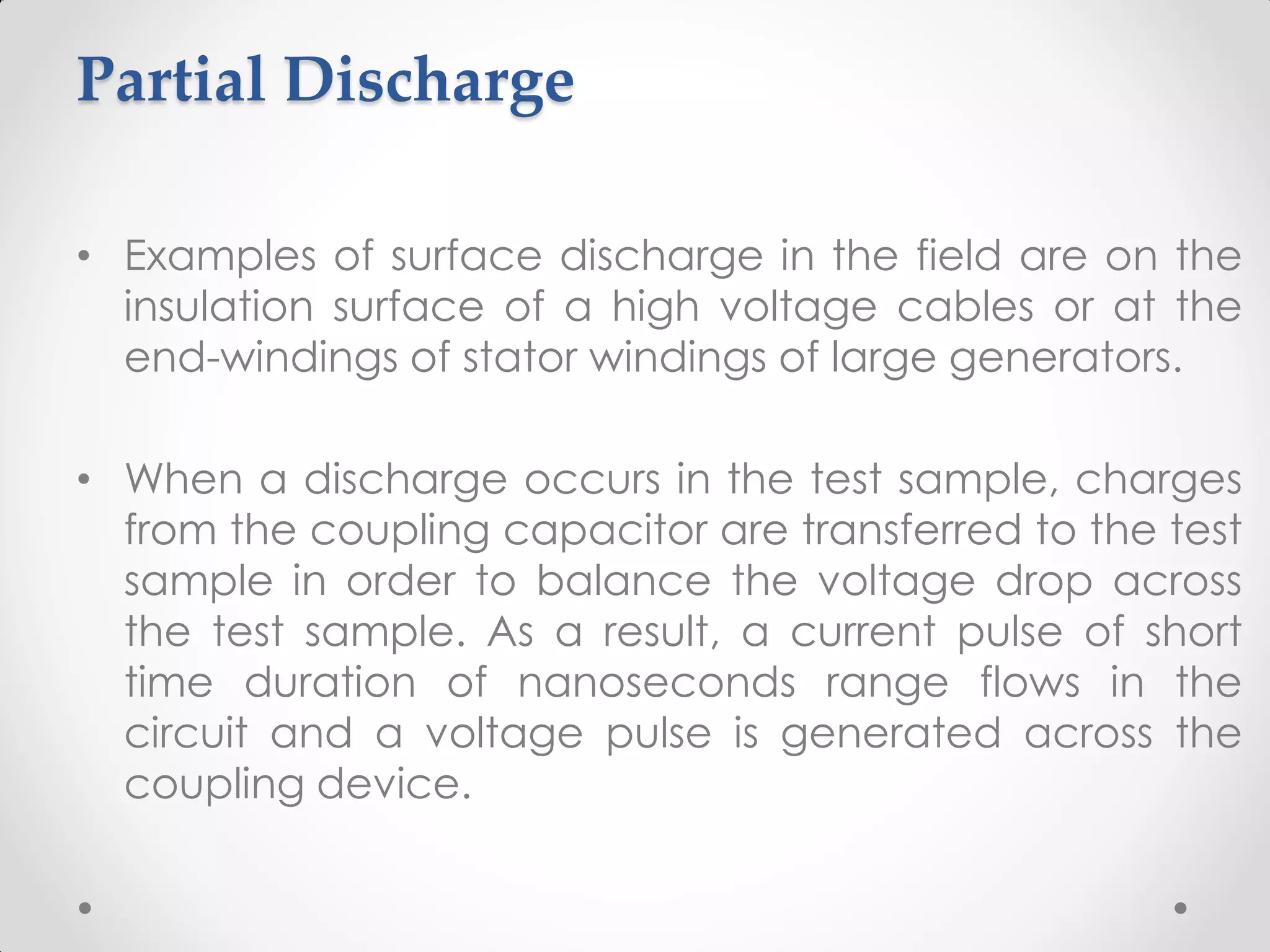 Chapter 09 - Measurement of Partial Discharge | PDF
