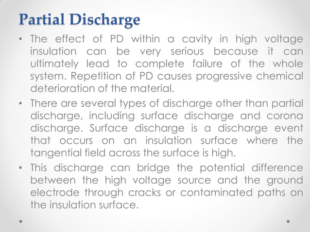 Chapter 09 - Measurement of Partial Discharge | PDF