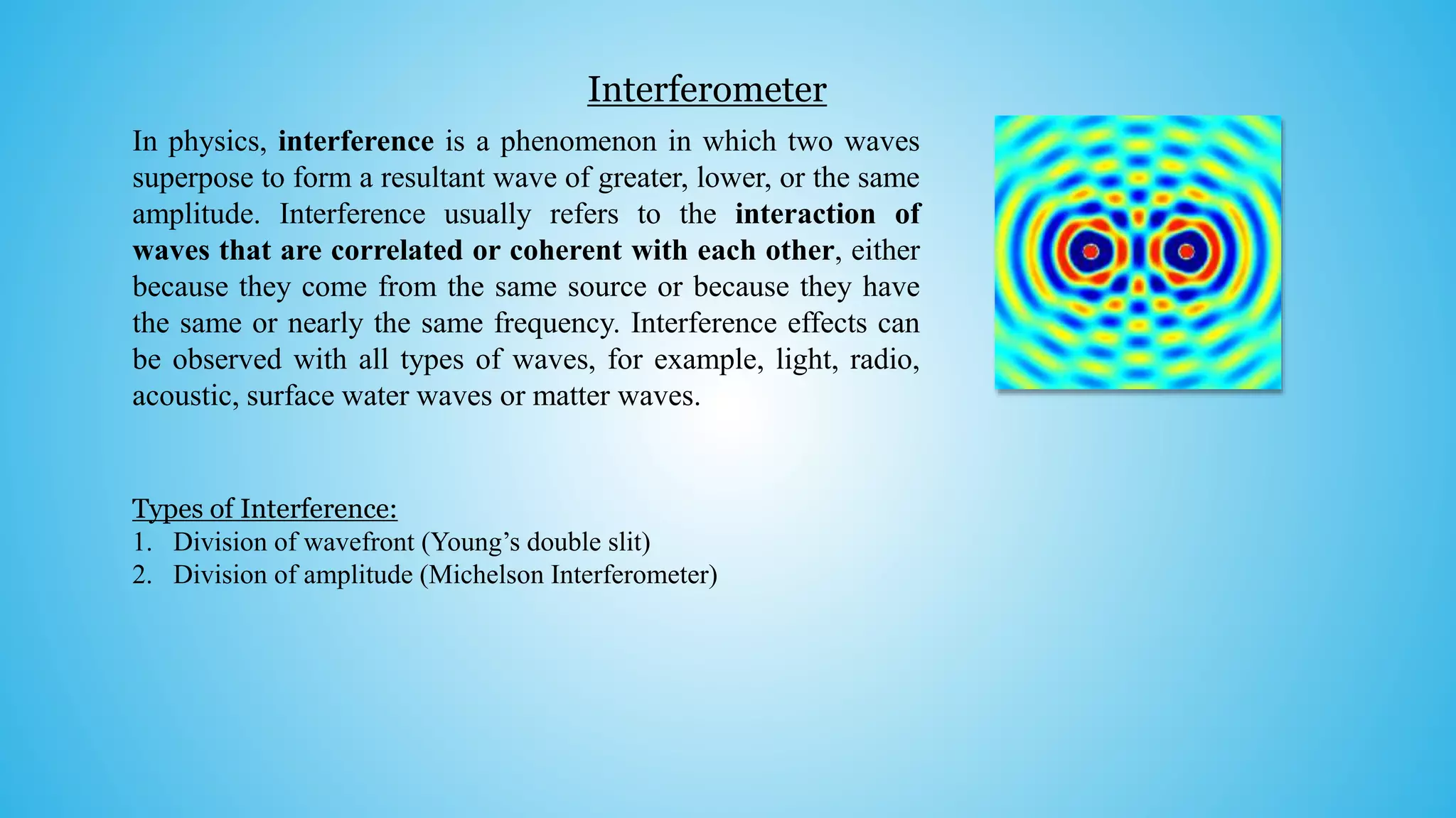 Measurement of physical optics and microwaves | PPTX