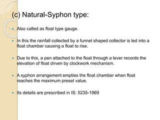 Measurement of precipitation (rainfall ) | PPTX