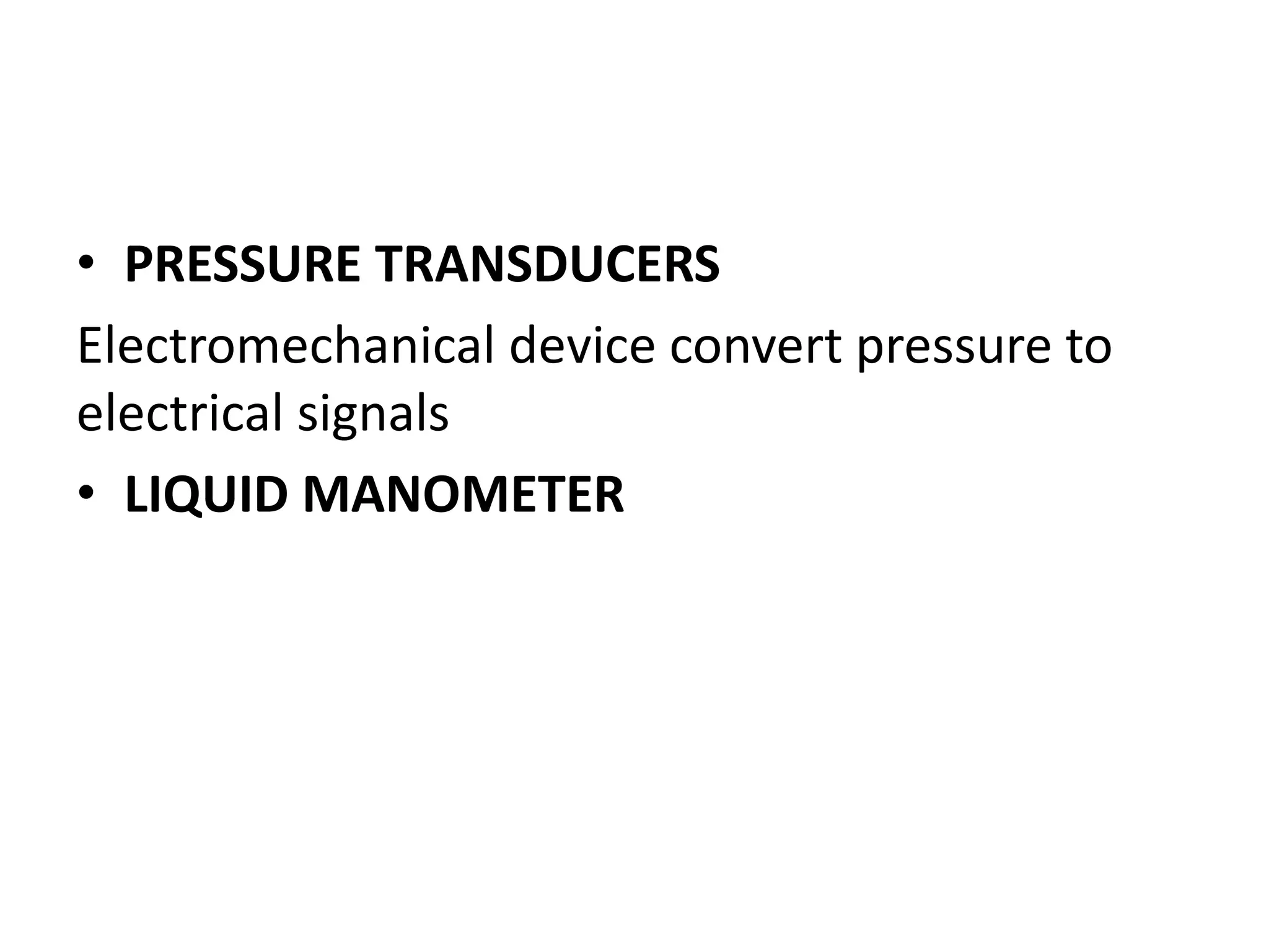 Measurement of pressure in subsonic flow | PPT