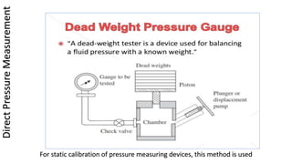 Measurement of pressure | PPT