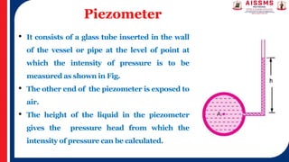 Measurement of Pressure - AISSMS Polytechnic | PPTX
