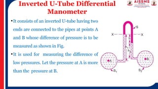 Measurement of Pressure - AISSMS Polytechnic | PPTX