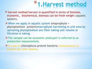 Measurement of primary productivity | PPTX