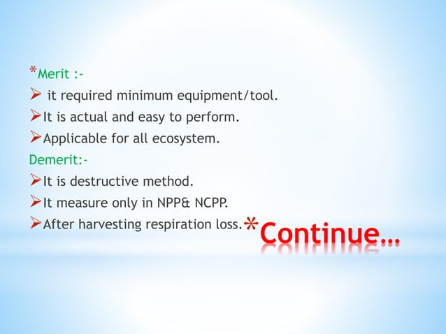 Measurement of primary productivity | PPTX | Chemistry | Science