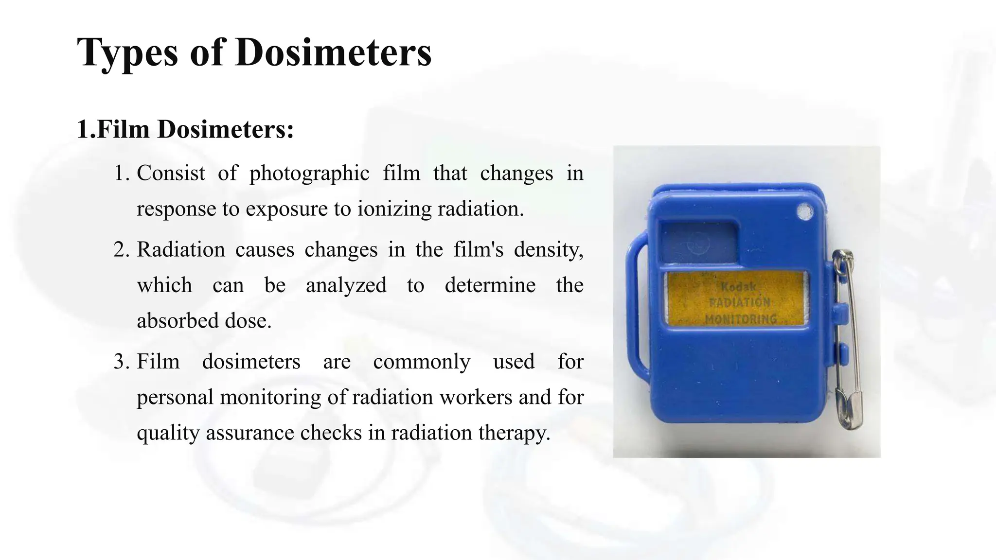 Measurement of Radiation and Dosimetric Procedure.pptx