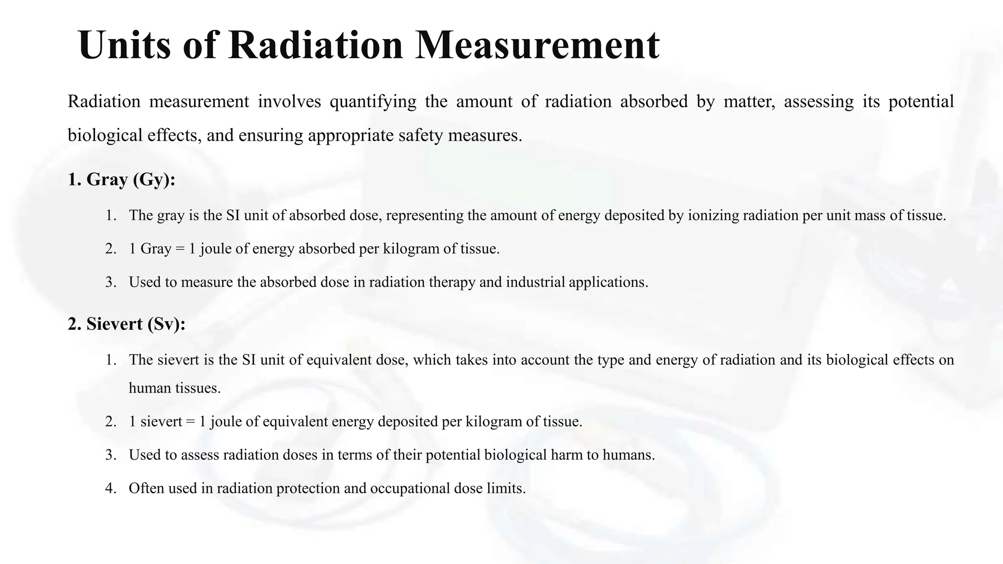 Measurement of Radiation and Dosimetric Procedure.pptx