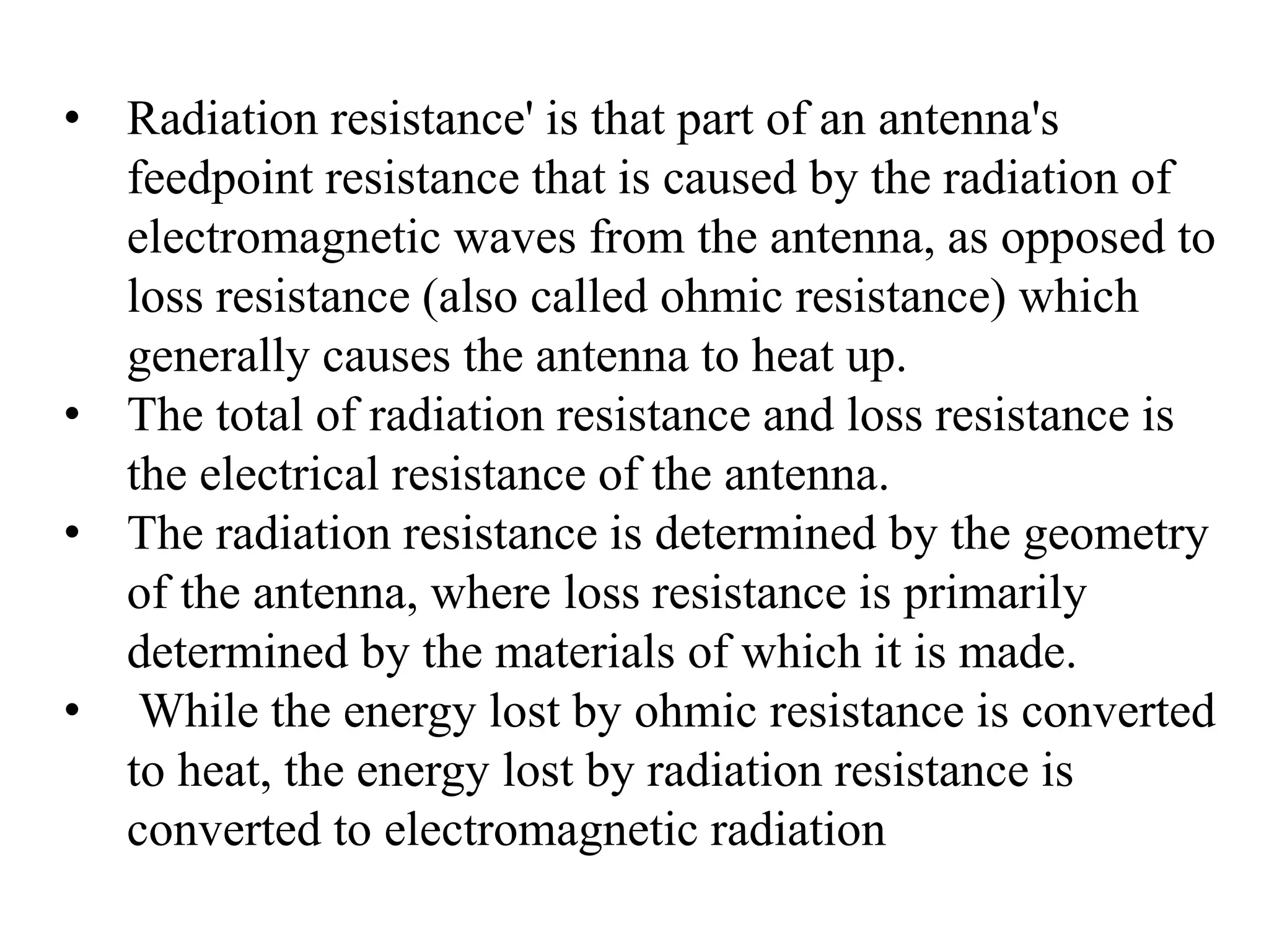 Measurements of Rediation Resistance in Antenna | PPTX