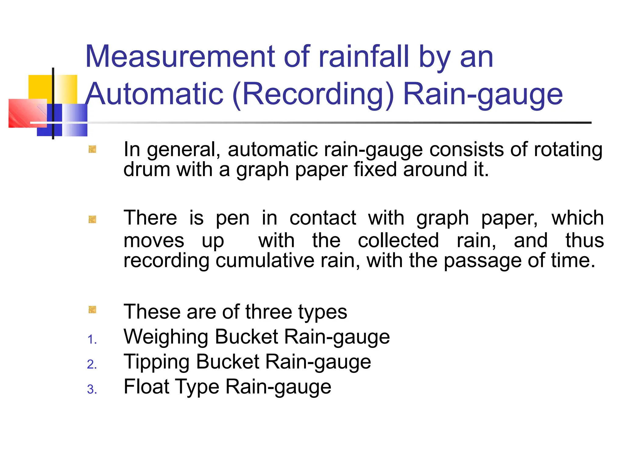 Measurement of rainfall and rain guage.pptx