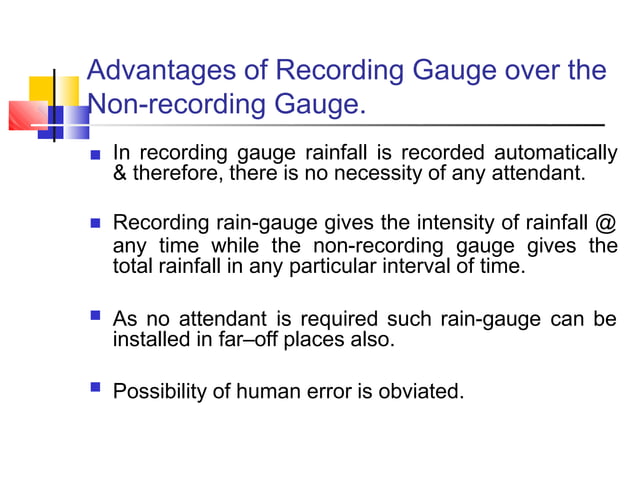 Measurement of rainfall and rain guage.pptx | Weather | Science