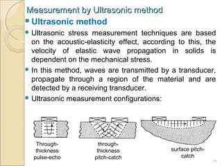 Measurement of residual stresses in weldments | PPT