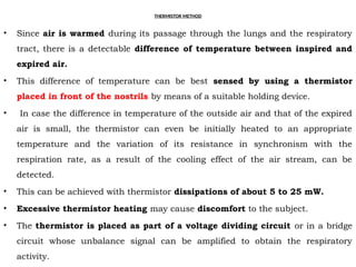 MEASUREMENT OF RESPIRATION RATE.pptxjhinoljoijo;no;j | PPTX