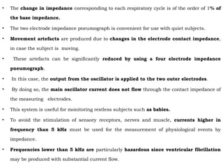 MEASUREMENT OF RESPIRATION RATE.pptxjhinoljoijo;no;j | PPTX