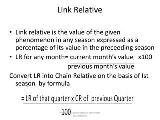 Measurement of seasonal variations | PPTX