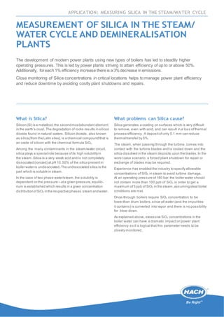 Measurement of silica | DOCX | Indoor Environmental Quality | Home & Garden