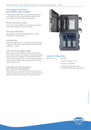 Measurement of silica | DOCX