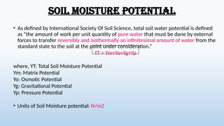 MEASUREMENT OF SOIL MOISTURE POTENTIAL-1.pptx