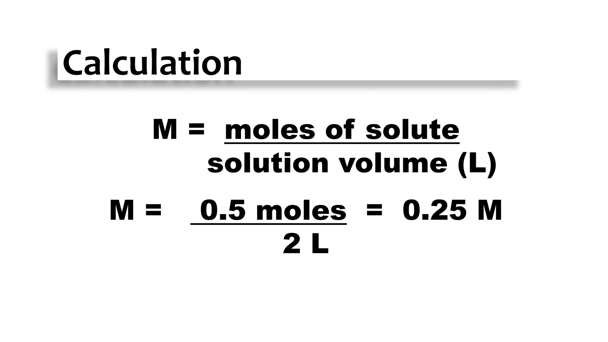Measurement of Solute | PPTX