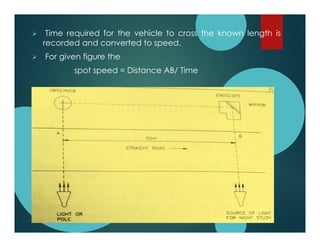 Measurement of spot speed | PDF
