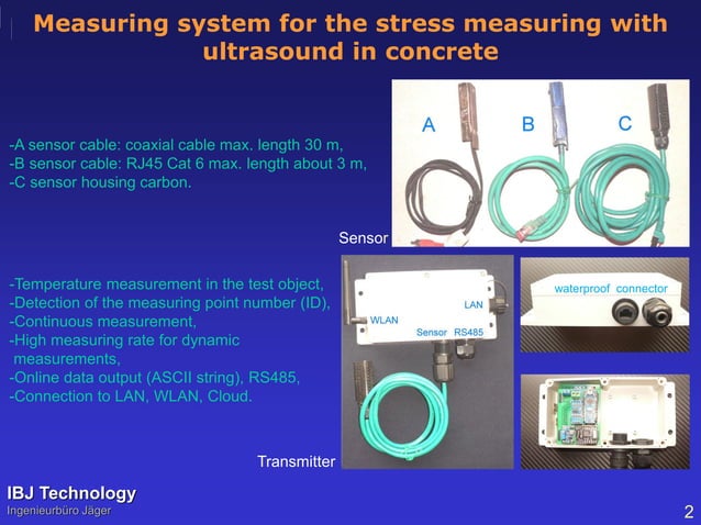 Measurement of stress distribution in concrete | PPT
