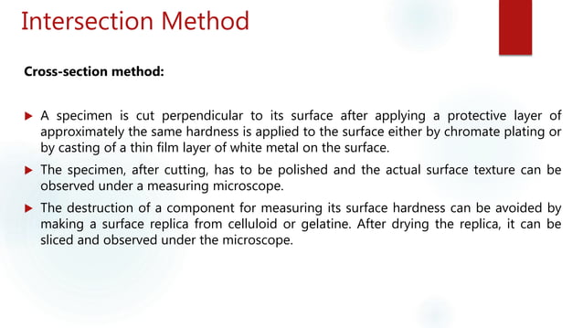 Measurement of surface finish | PPTX | Skin Care | Beauty