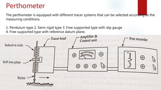 Measurement of surface finish | PPTX