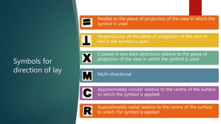 Measurement of surface finish | PPTX