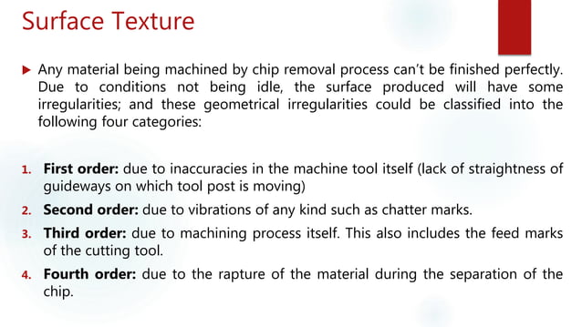Measurement of surface finish | PPTX | Skin Care | Beauty