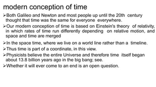 Measurement of time and their detail | PPTX