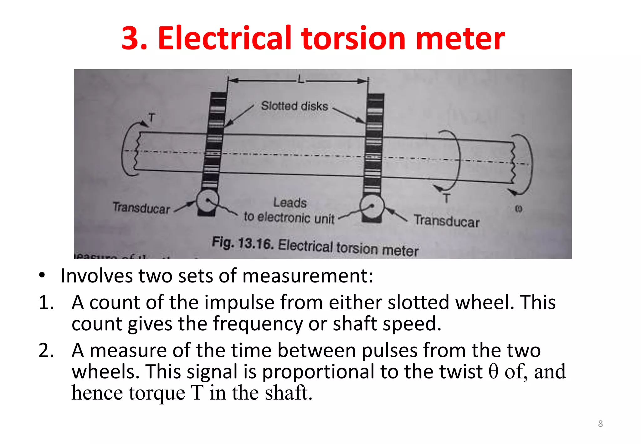 Measurement of torque | PPTX