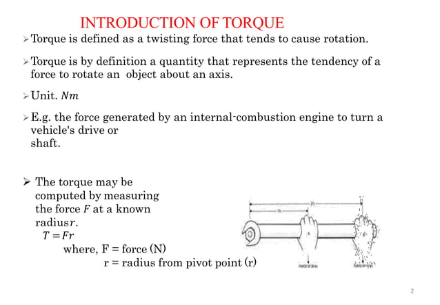 Measurement of torque | PPTX | Physics | Science