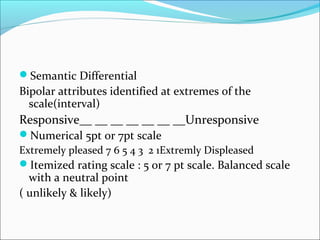 Measurement of variable& scaling | PPT