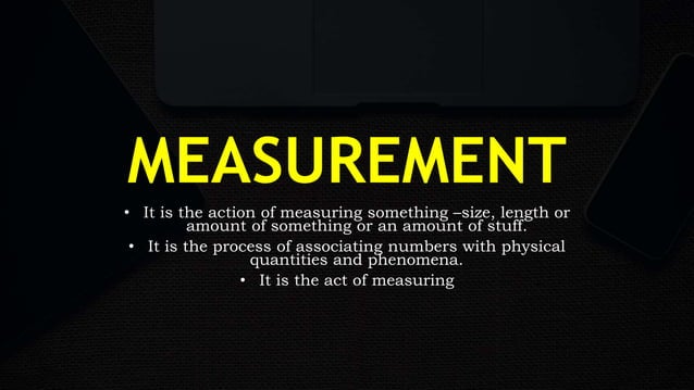 Measurement ppt | PPTX | Physics | Science