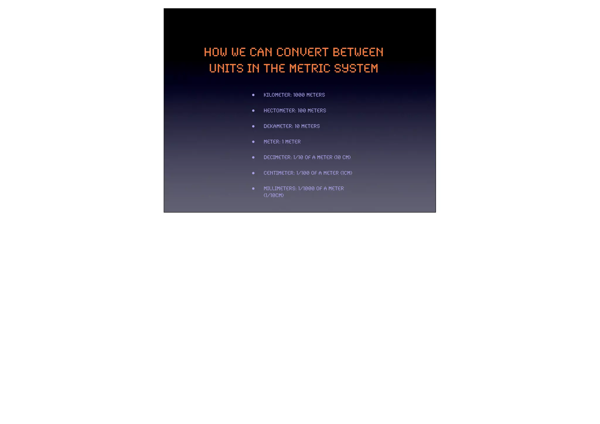 Measurement presentation | PDF