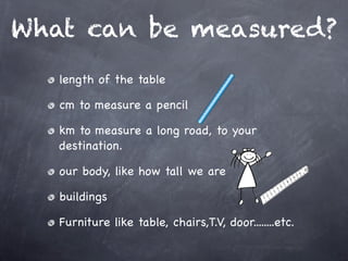 Measurements | PPT