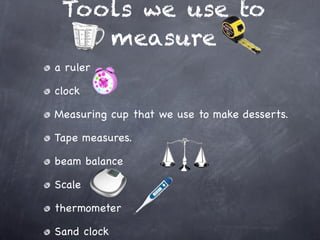 Measurements | PPT
