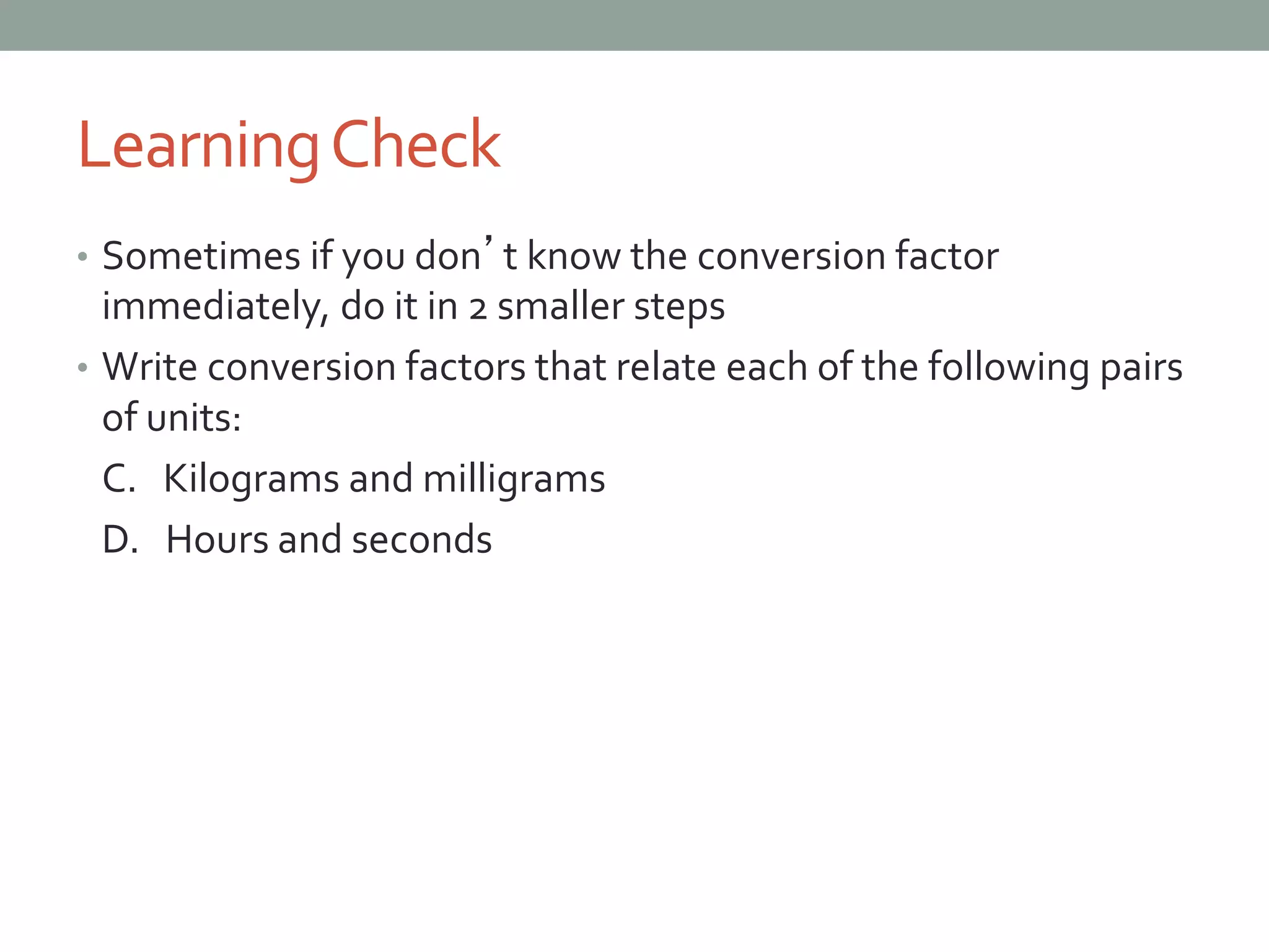 Grade 9 U0-L3 - Measurement | PPTX