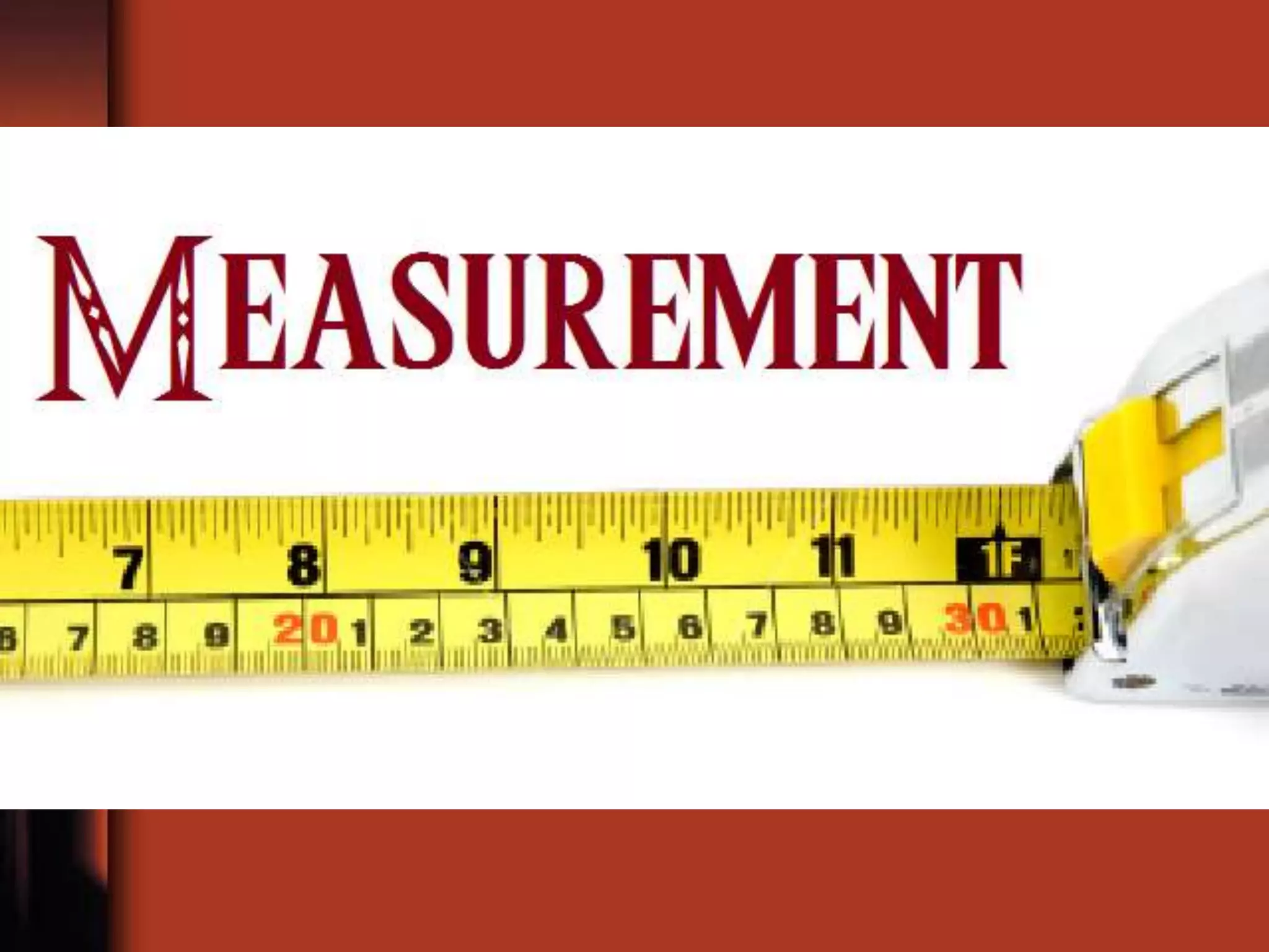 Measurements and dimensional analysis | PPT