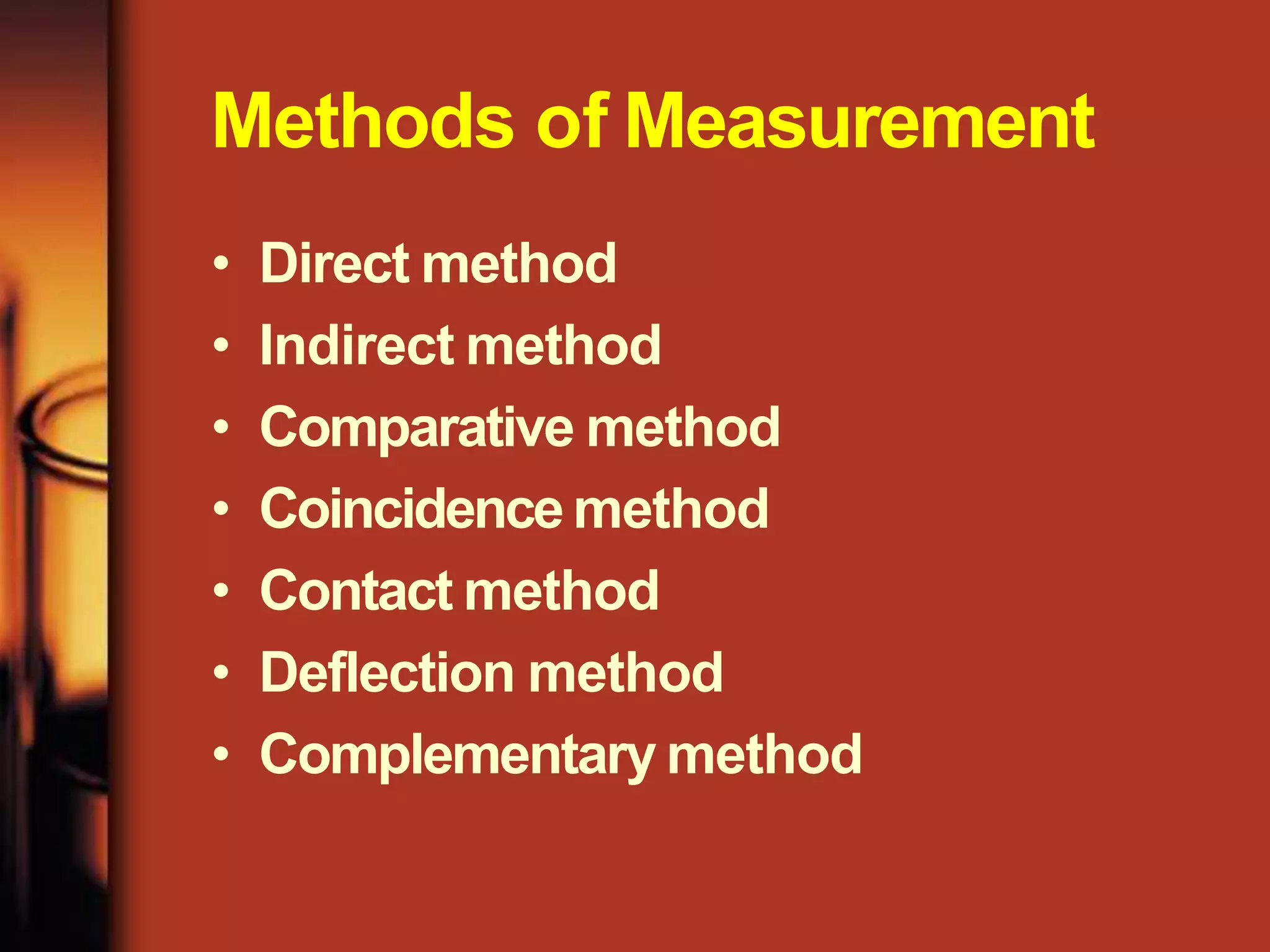 Measurements and dimensional analysis | PPT