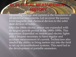 Measurements and instrumentation unit 1 | PPTX