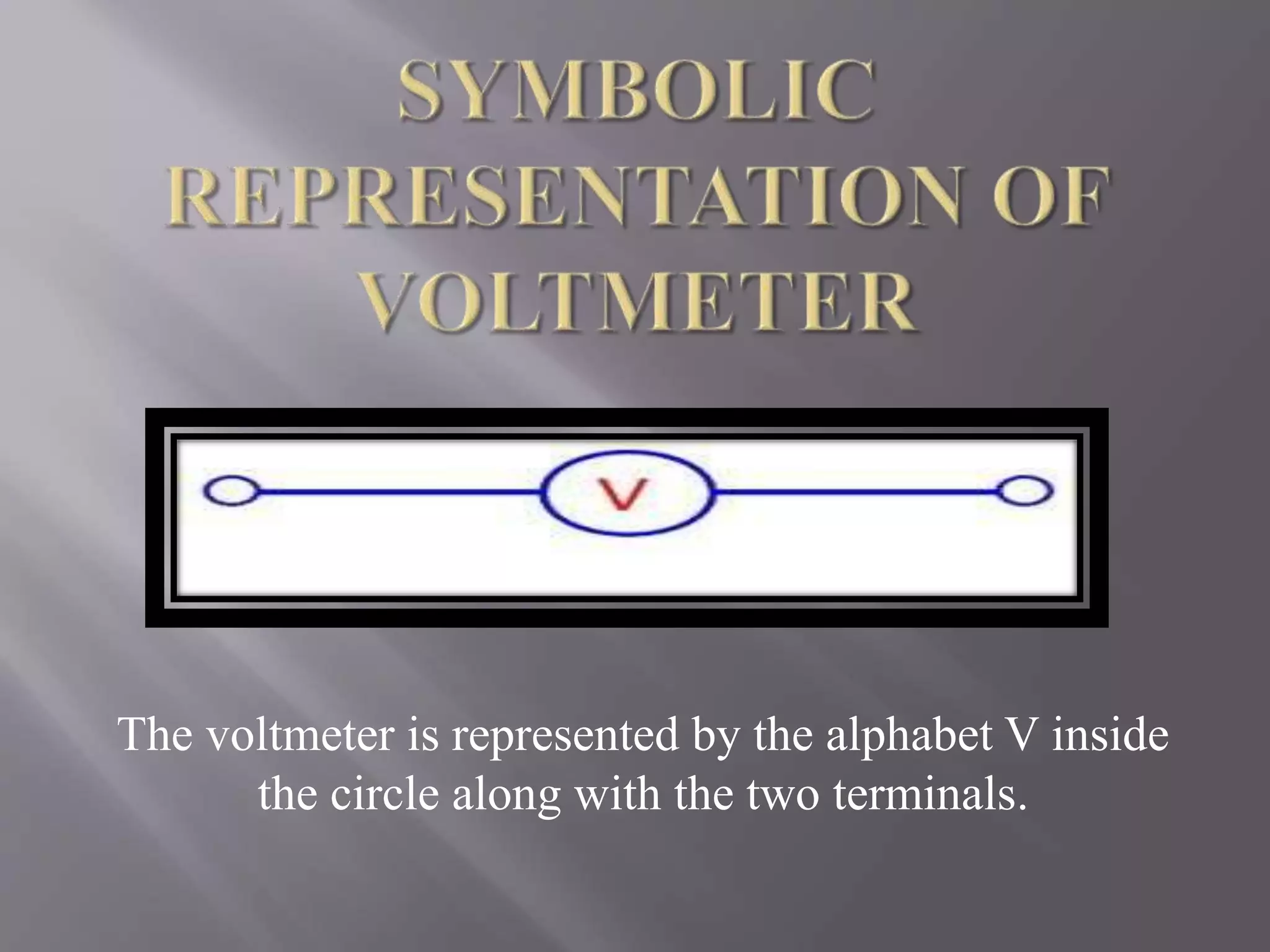 Voltmeter - Measurement and Instruments | PPTX