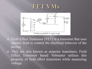 Voltmeter - Measurement and Instruments | PPTX