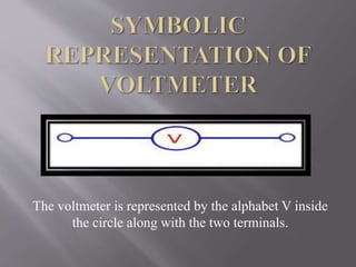 Voltmeter - Measurement and Instruments | PPTX